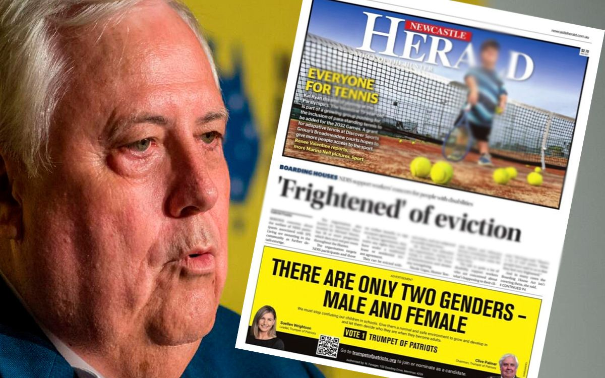 Newcastle Herald Faces Backlash Over Front-Page Transphobic ...